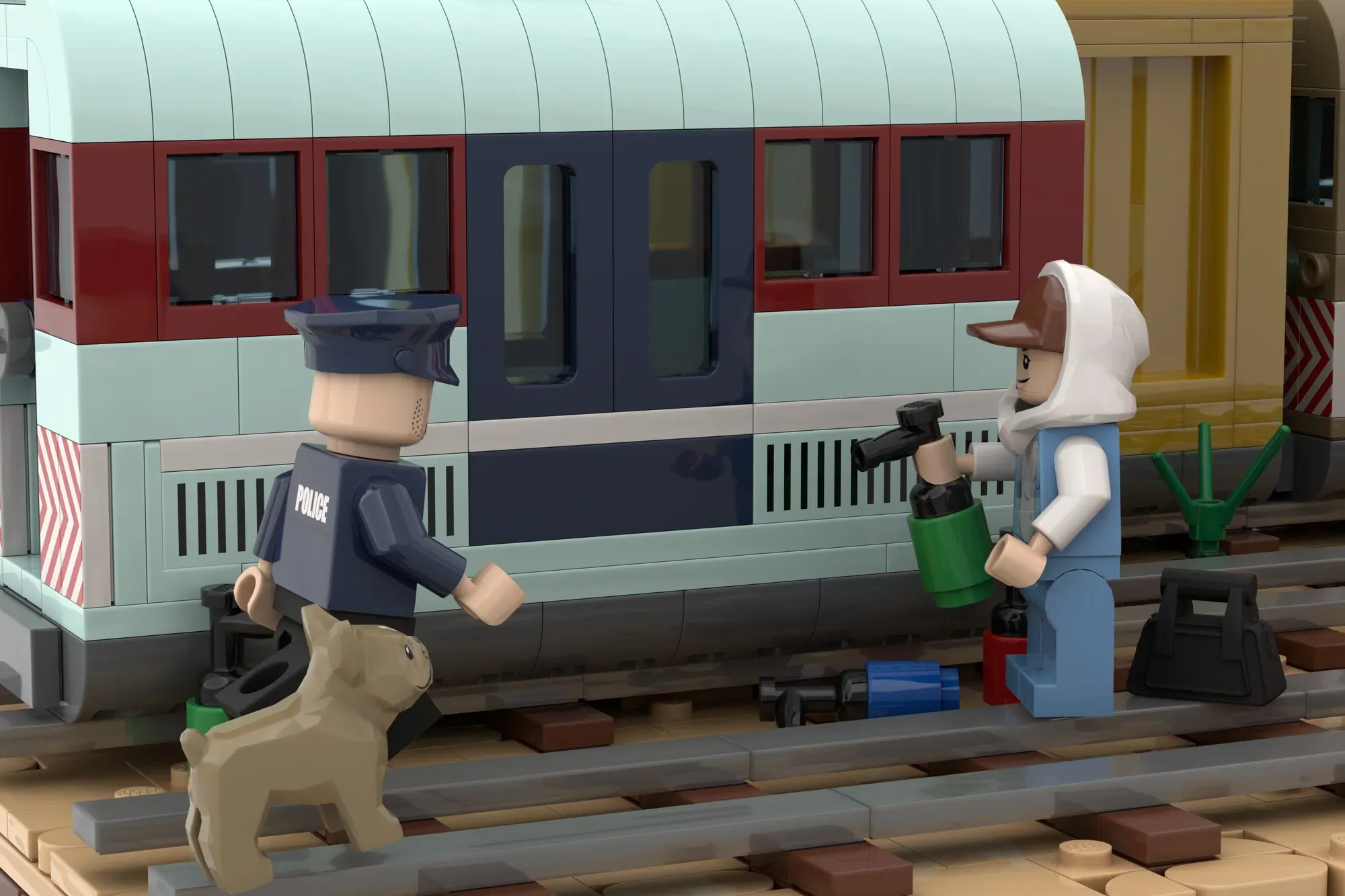 Subway Surfers – The Chase on the Tracks | LEGO® Ideas