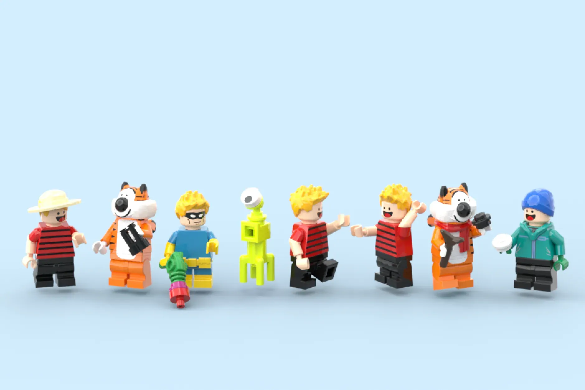 Calvin and Hobbes: Let's Go Exploring! | LEGO® Ideas