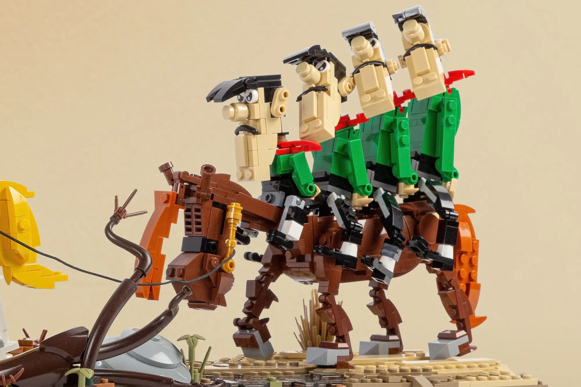 Lucky Luke and Daltons | LEGO® Ideas