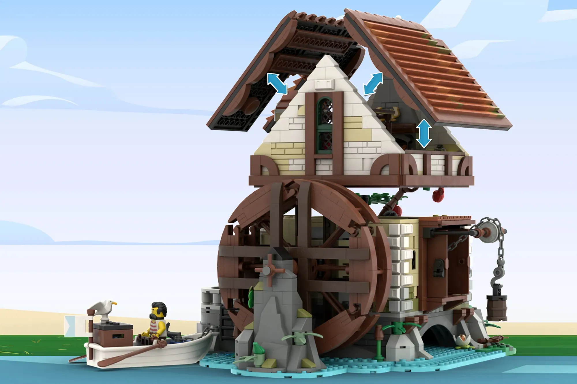 The Quirky Quencher - The Watermill | LEGO® Ideas
