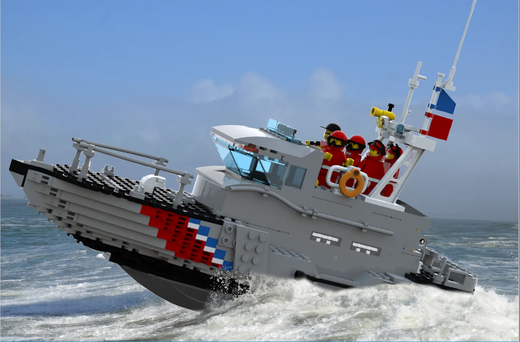 Coast Guard Rescue Boat | LEGO® Ideas