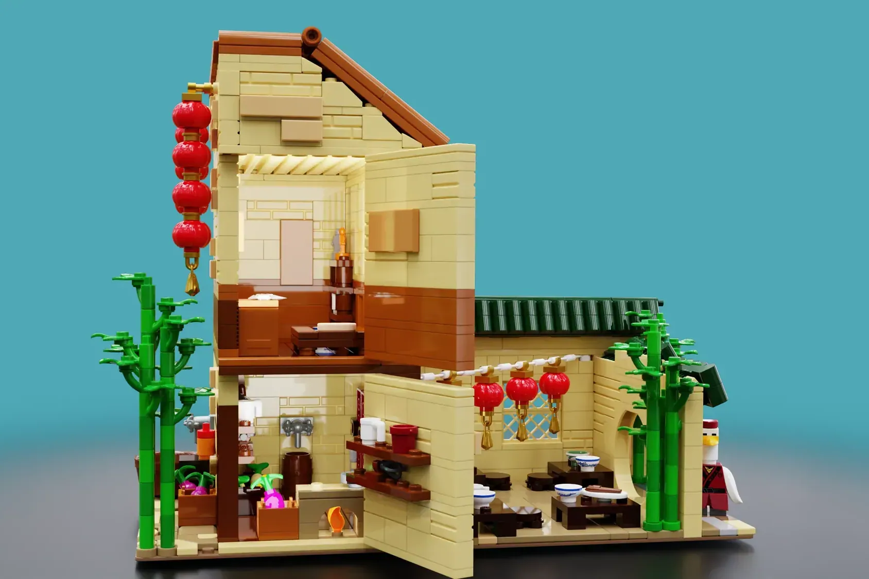 Mr Ping’s Noodle Shop (Kung Fu Panda) | LEGO® Ideas