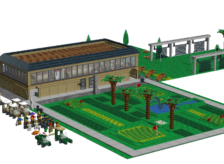 The Golf Course | LEGO® Ideas