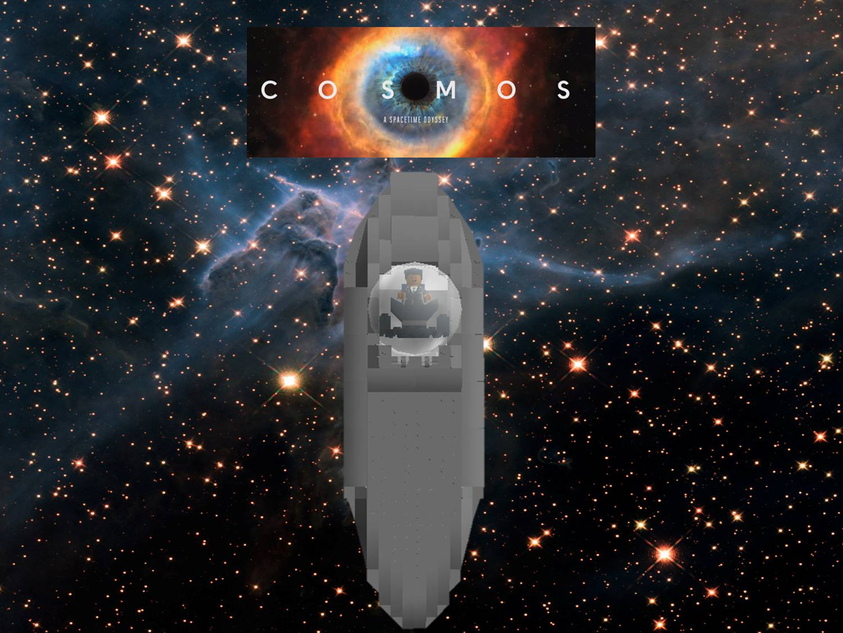 Neil Degrasse Tyson Cosmos Ship