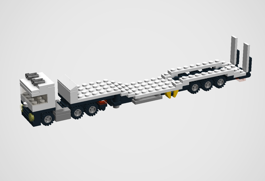 Lego Truck And Trailer