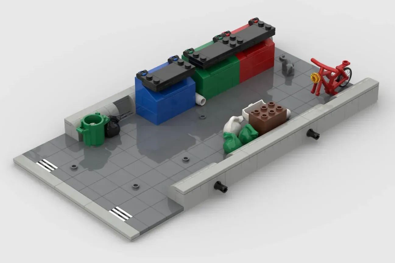 Lego Modular Alley | LEGO® Ideas