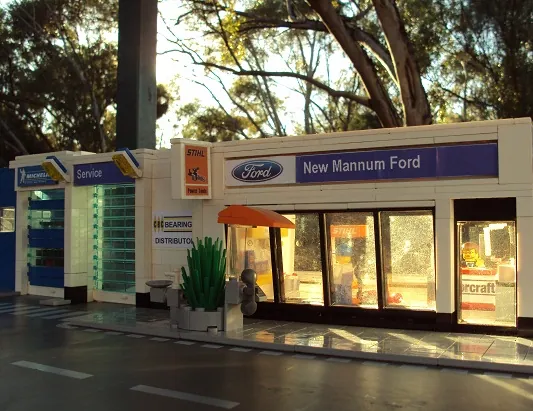 Ford Dealer (showroom/workshop/tyre (tire) bay) | LEGO® Ideas