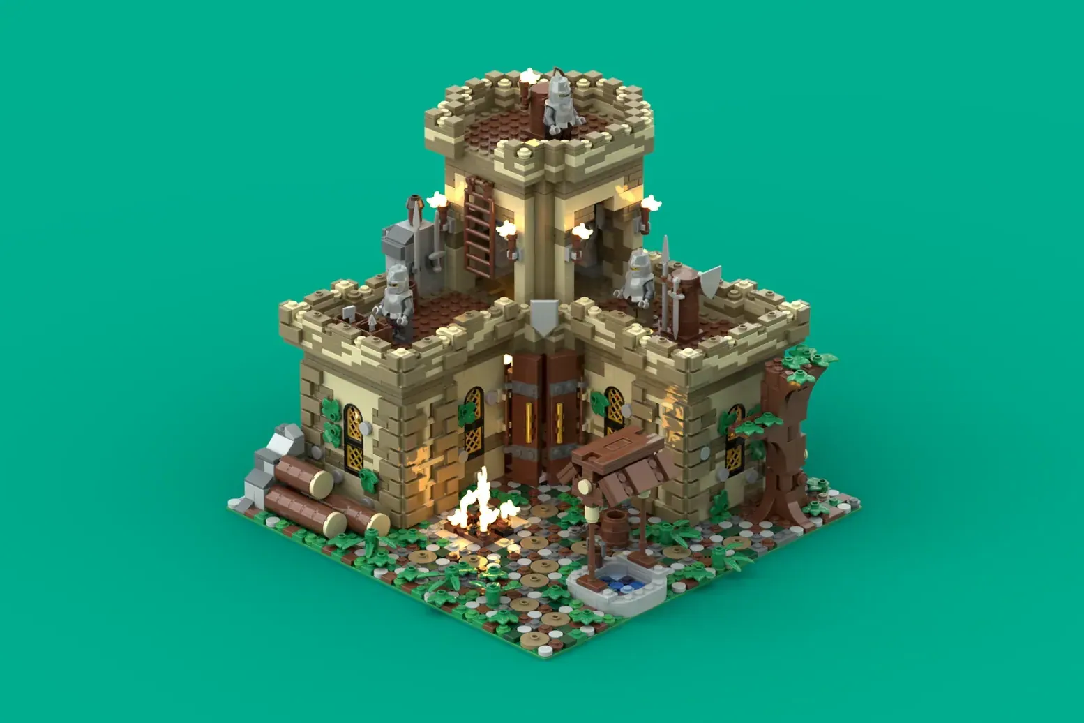 Outpost Castle | LEGO® Ideas