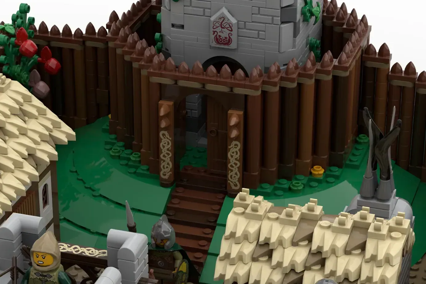 Motte and Bailey Castle | LEGO® Ideas
