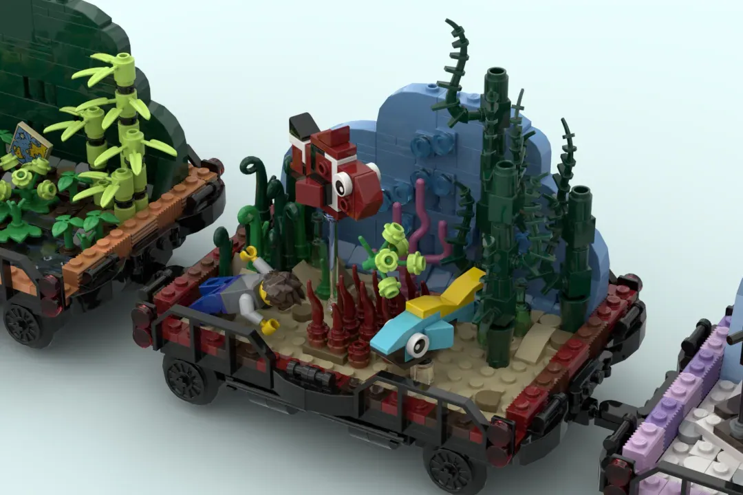 The Quest for Love Aboard the Infinity Train | LEGO® Ideas