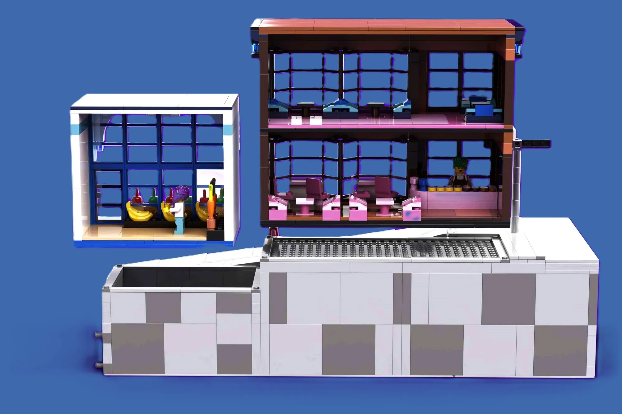 Yamaomo Street, the Sloped Street | LEGO® Ideas