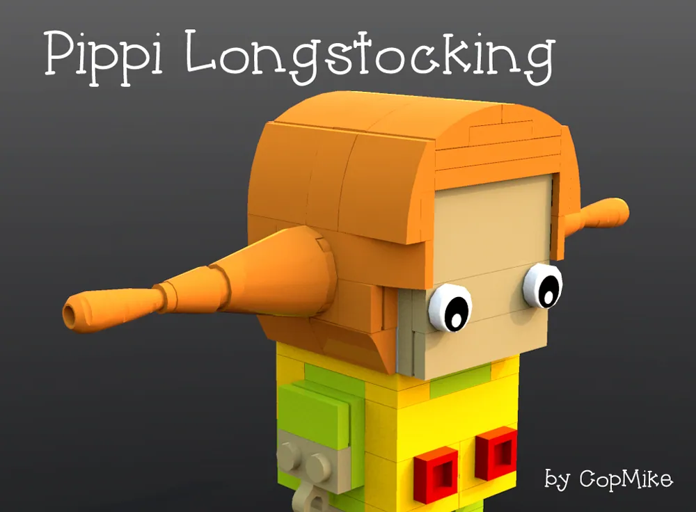 BrickHeadz Pippi Longstocking | LEGO® Ideas