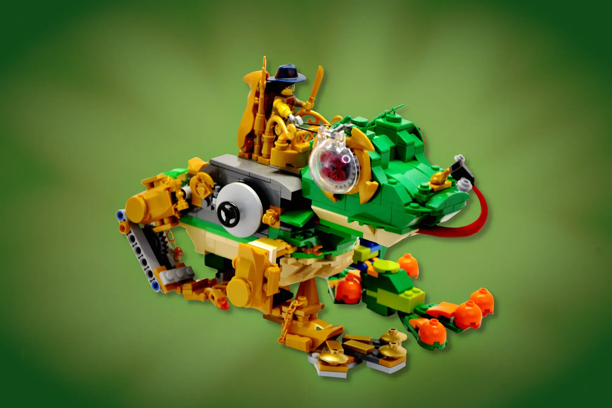 The Steampunk Mech Frog! | LEGO® Ideas
