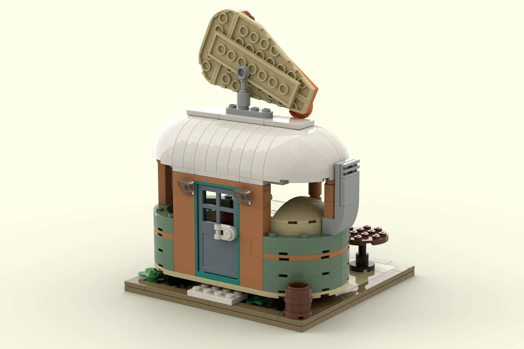 The Cheesy Drip Pizza Pod | LEGO® Ideas