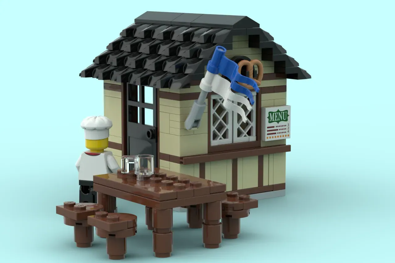 Bavarian Pretzel Stand | LEGO® Ideas