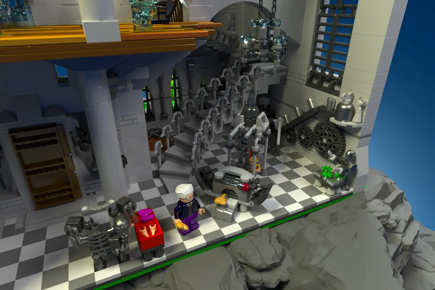 Edward Scissorhands Castle | LEGO® Ideas