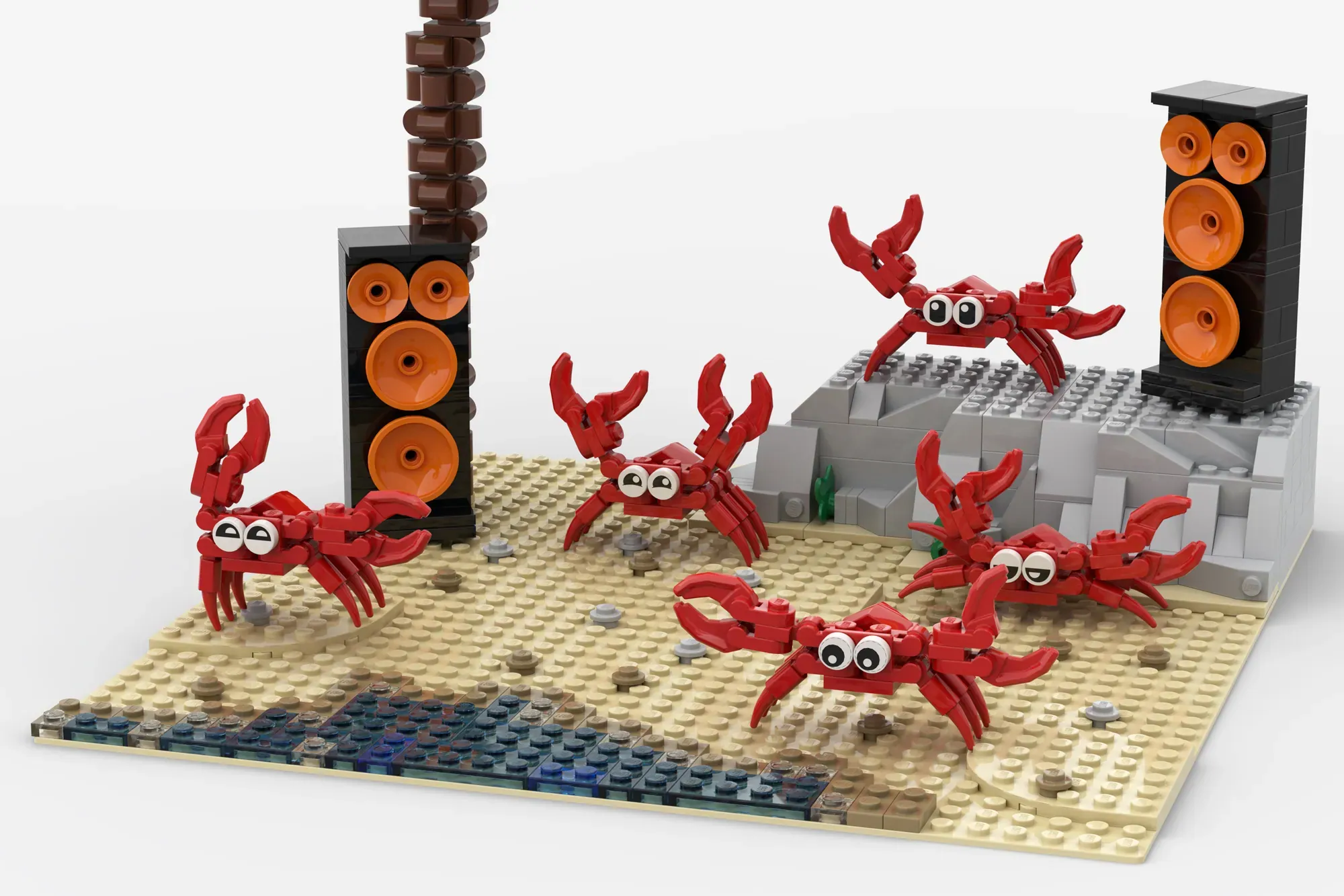 Crab Rave: Dancing Crabs | LEGO® Ideas