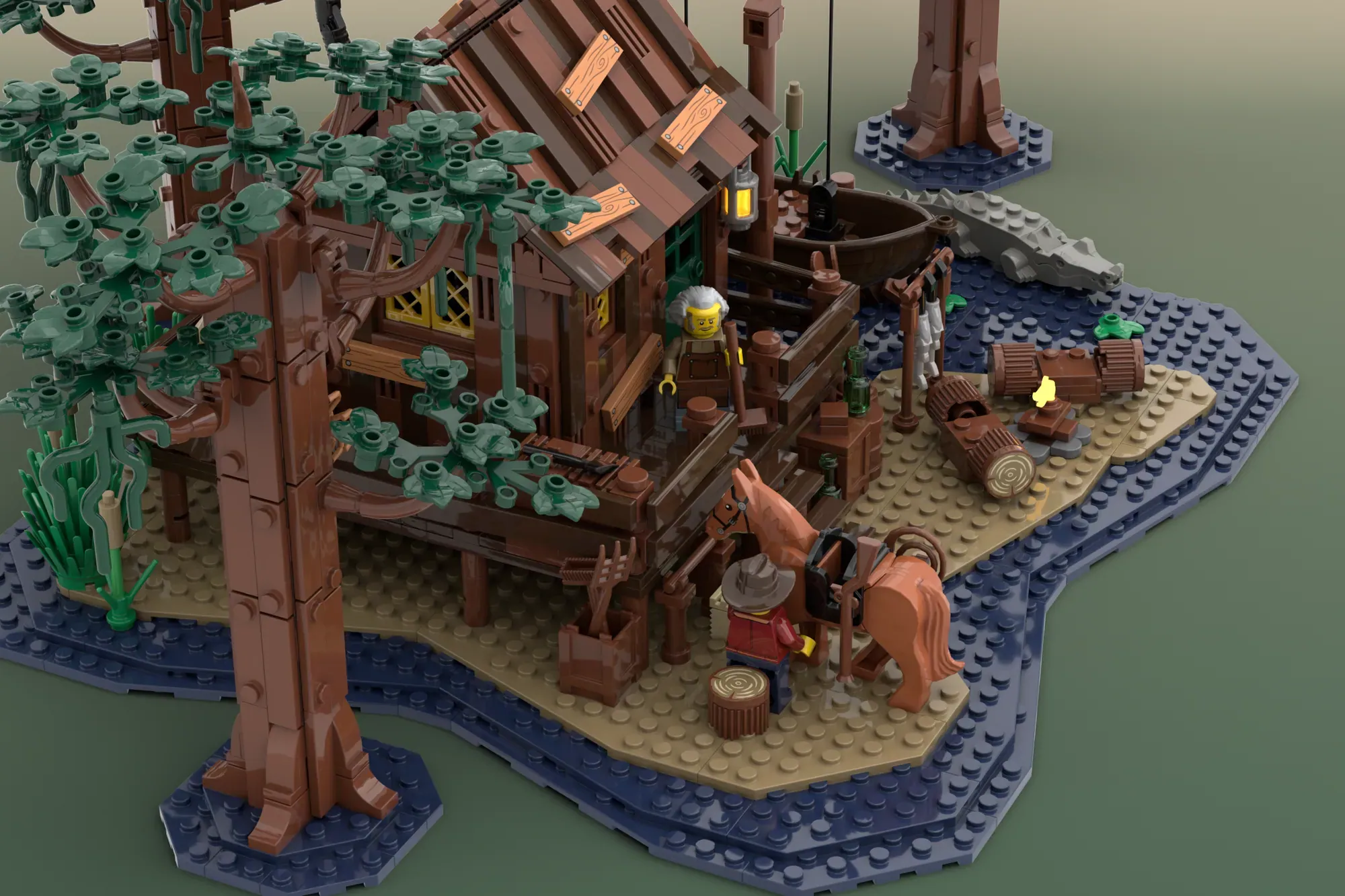 Wild West Swamp Hut | LEGO® Ideas