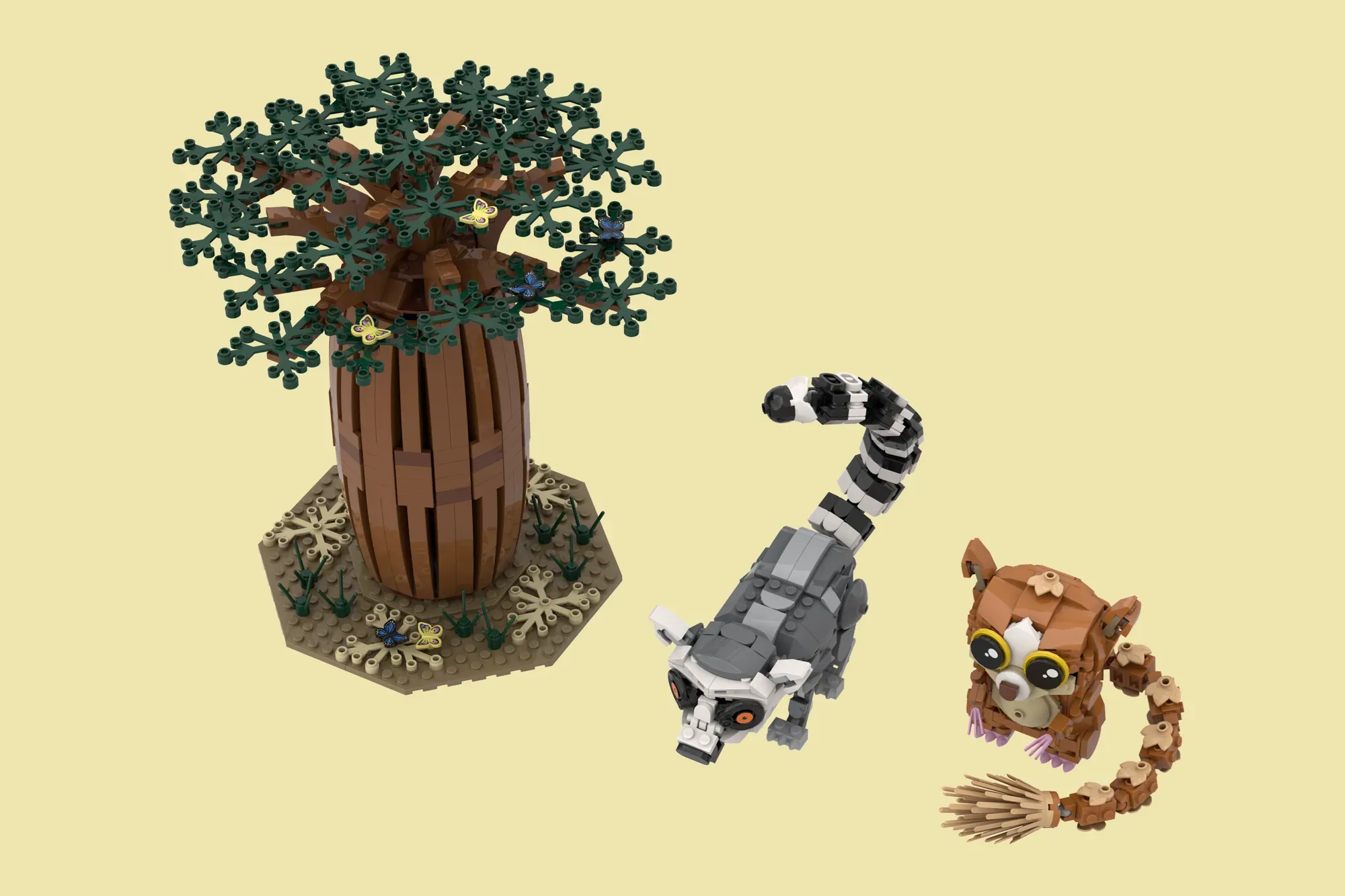 Lemurs of Madagascar | LEGO® Ideas