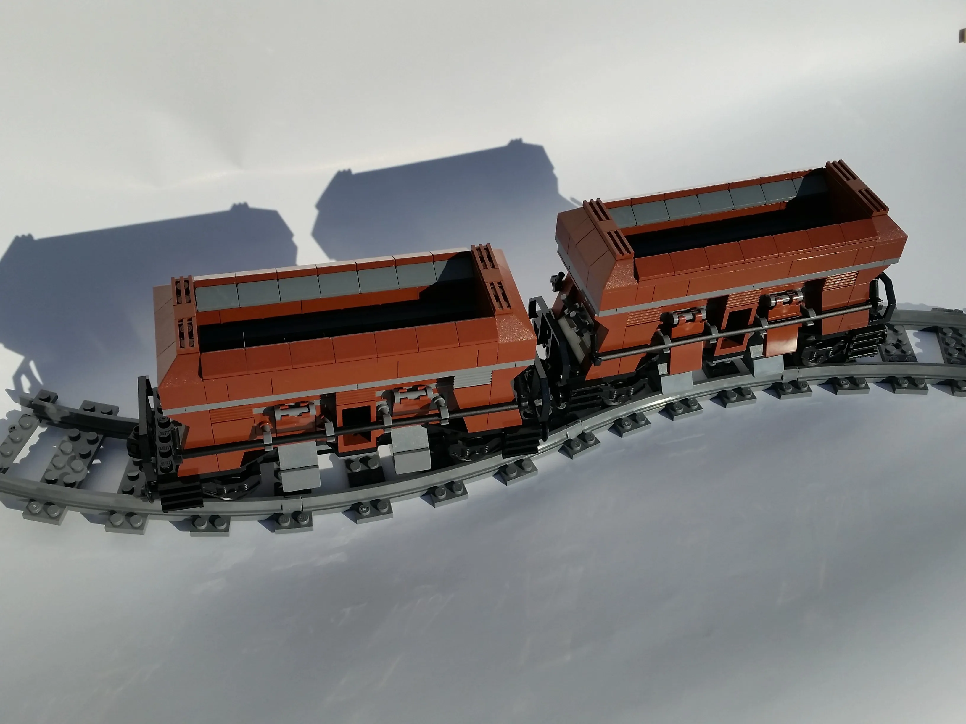 Set of Self-Unloading Hopper Wagons of the DB | LEGO® Ideas