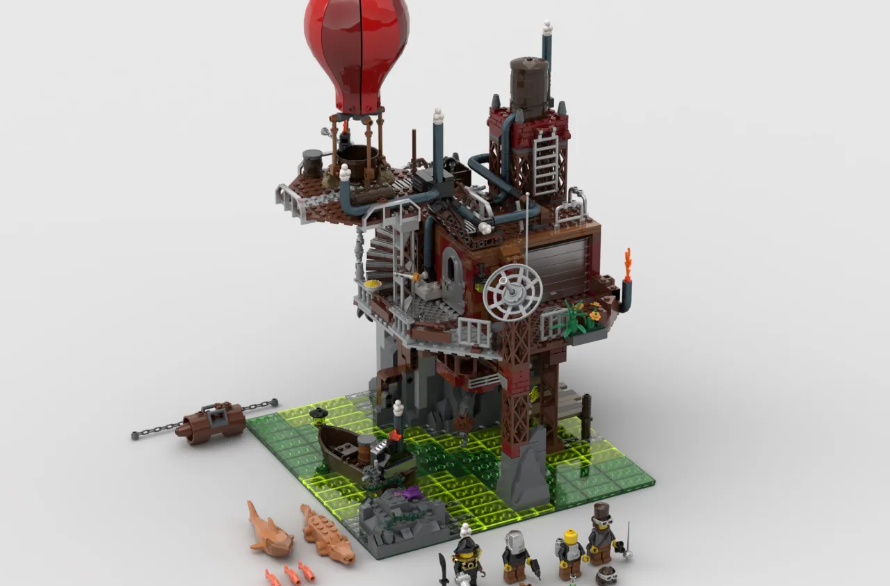 Steam Punk Pirate Outpost | LEGO® Ideas