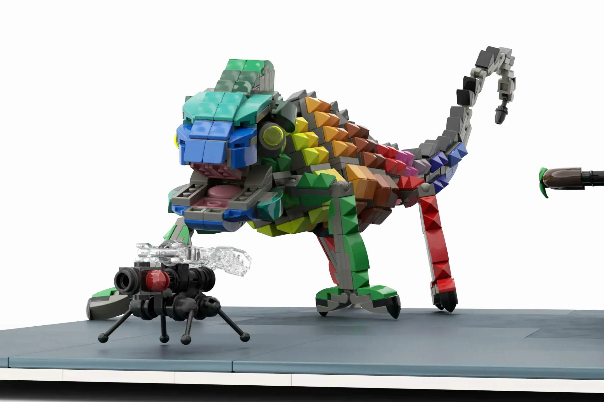 Desk Kepeer( Chameleon) | LEGO® Ideas