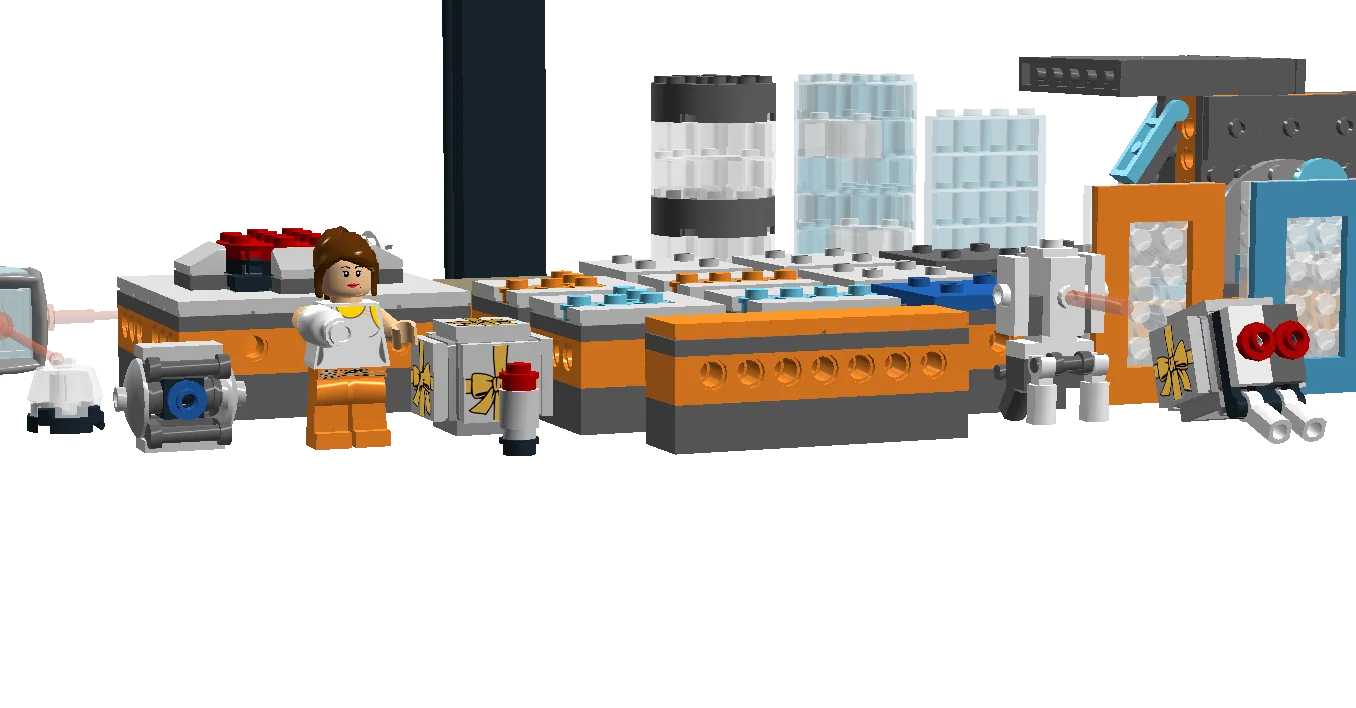Portal 2 Modular Test Chamber | LEGO® Ideas