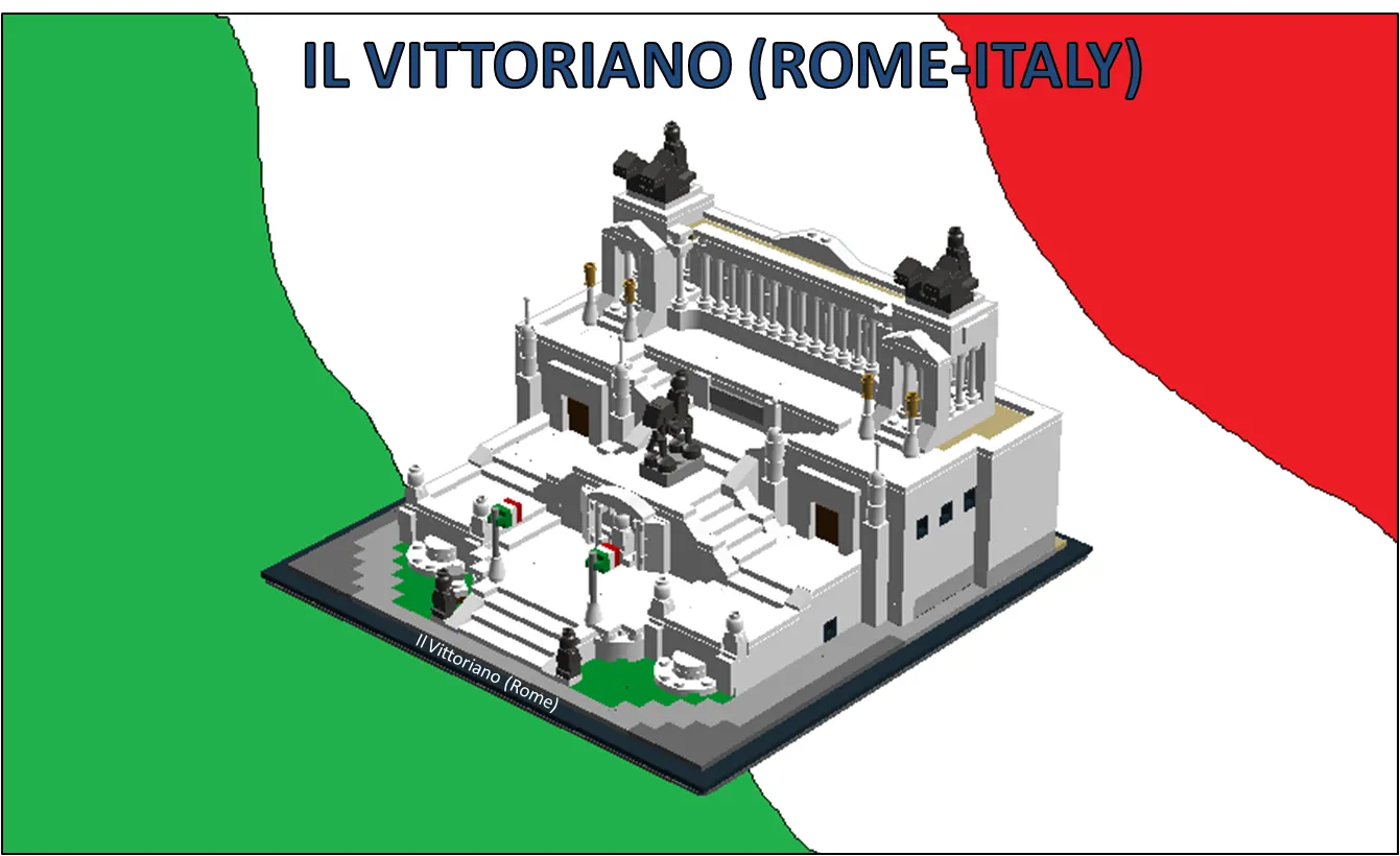 Il Vittoriano (Rome) - Lego Architecture | LEGO® Ideas