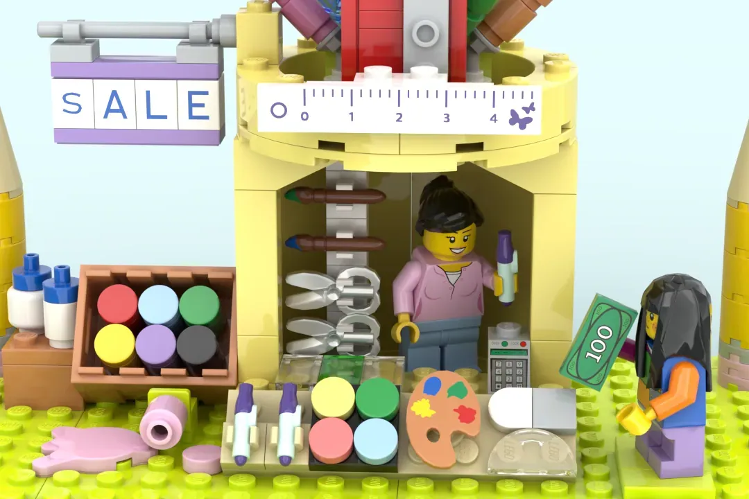 Stationary Stationery Stand | LEGO® Ideas