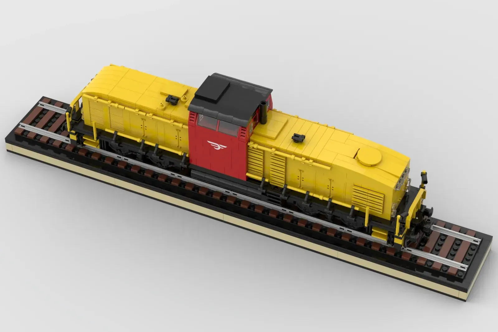 Diesel Locomotive Type NSB Di8 Scale 1:48 | LEGO® Ideas