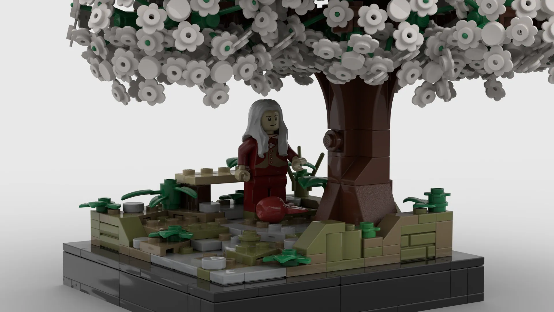 Sir Isaac Newton Discovers Gravity | LEGO® Ideas