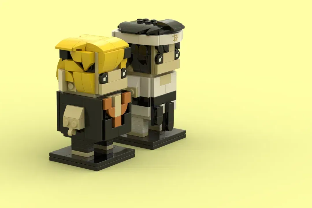 Daniel LaRusso and Johnny Lawrence The Karate Kid BrickHeadz | LEGO® Ideas