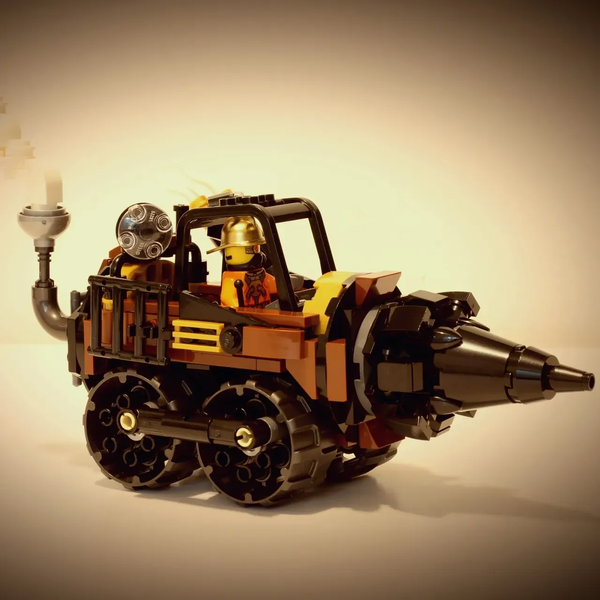 Lego Steampunk Vehicles