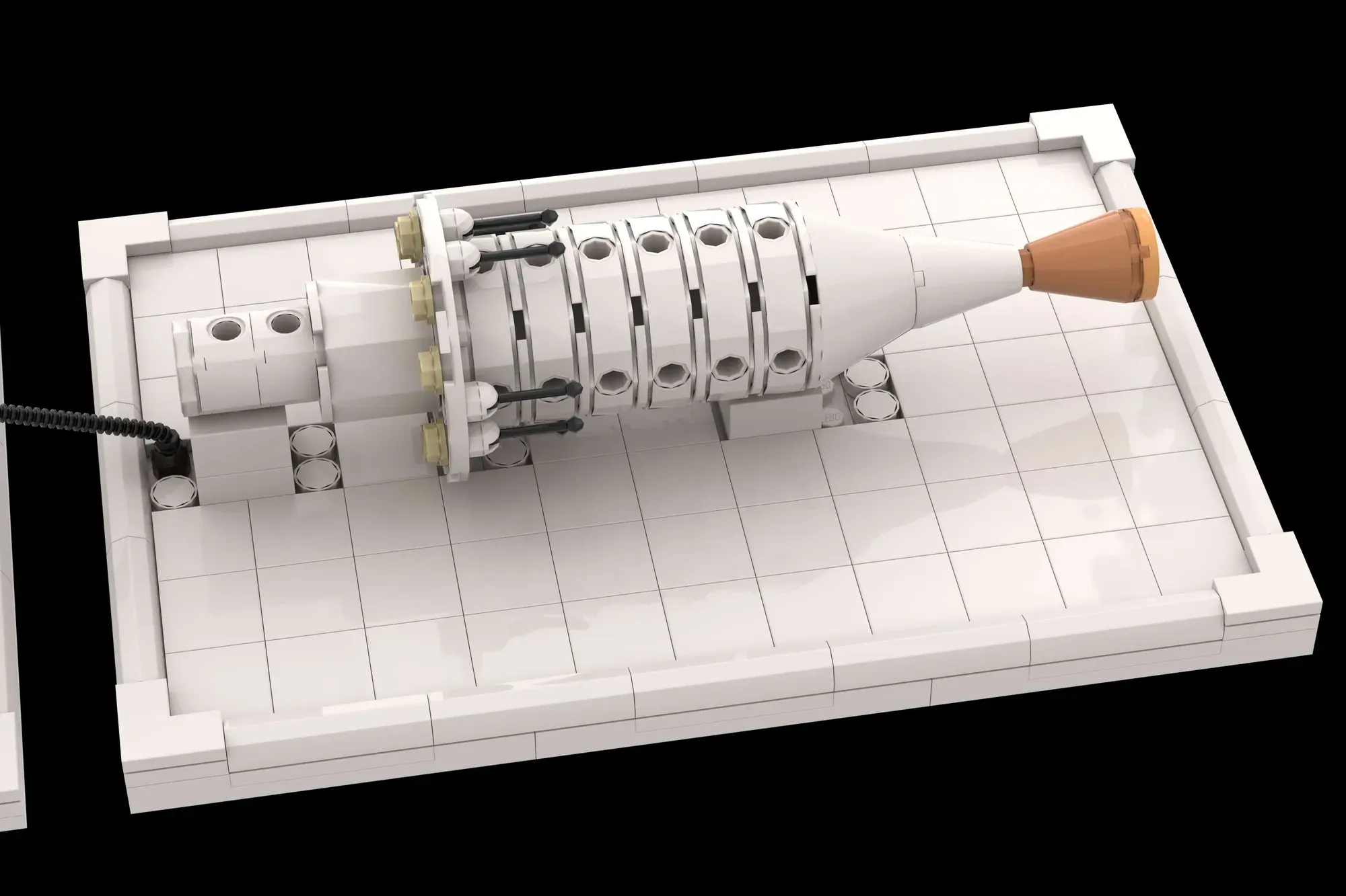 Alexander Graham Bell’s 1876 Telephone — 150th Anniversary LEGO Model ...