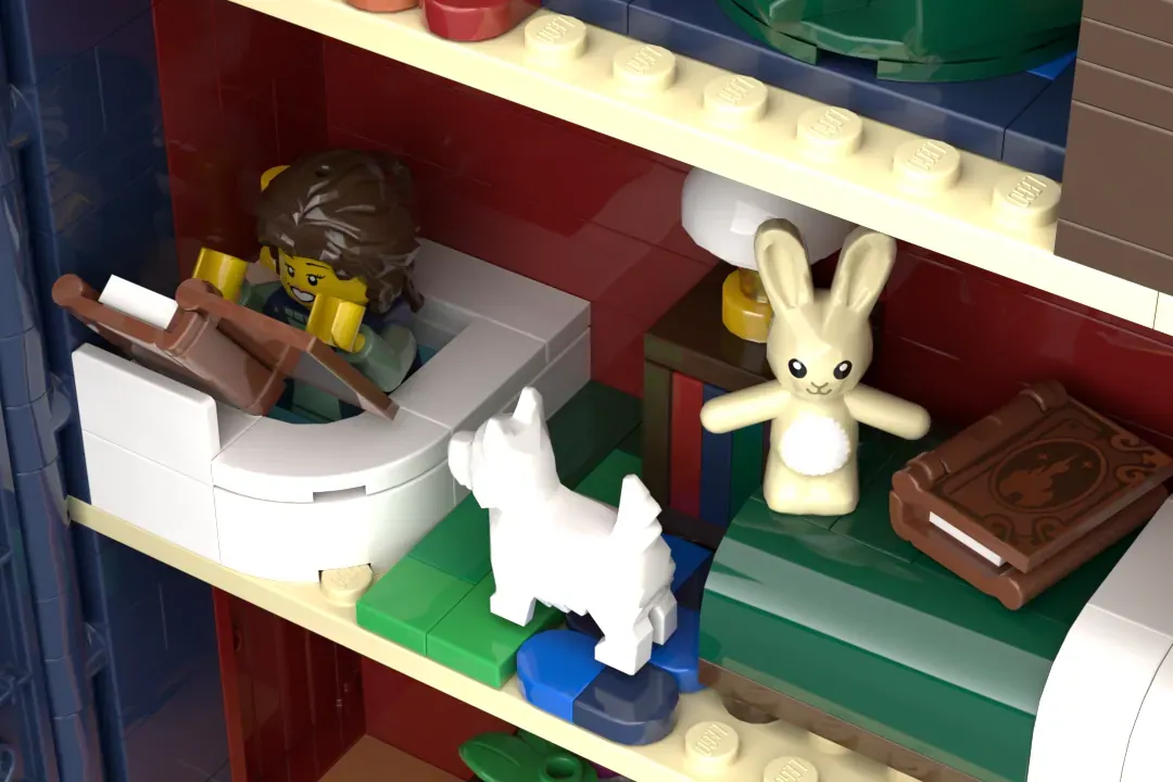 Skinny Book House | LEGO® Ideas