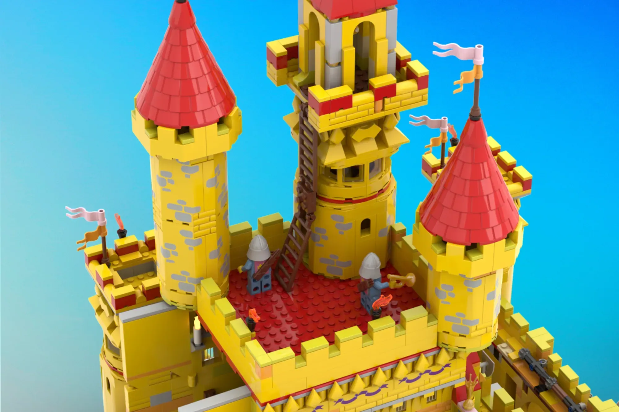 Magnificent Yellow Castle | LEGO® Ideas