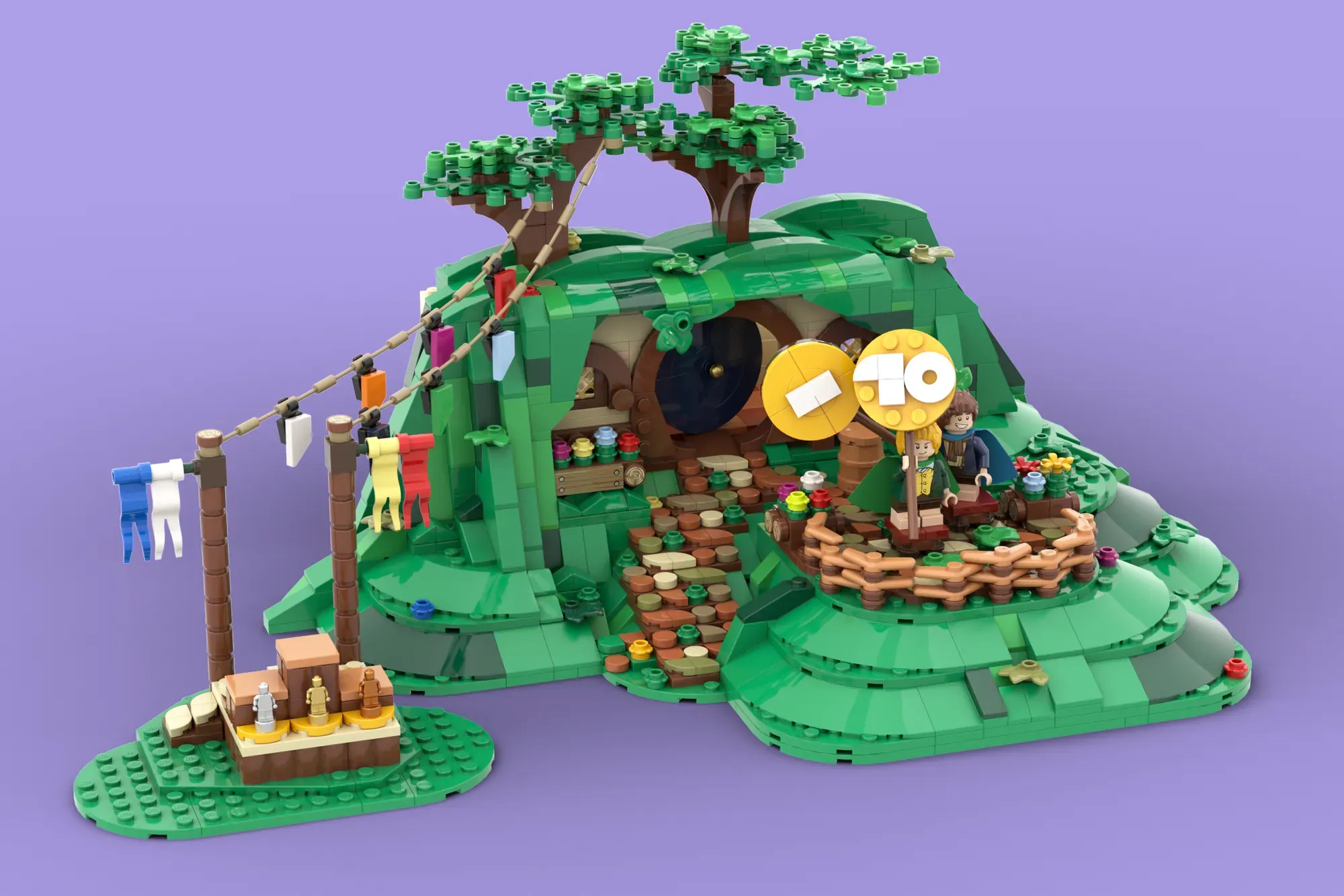 Sam’s Birthday Hackathon: Rebuilding the Shire! | LEGO® Ideas