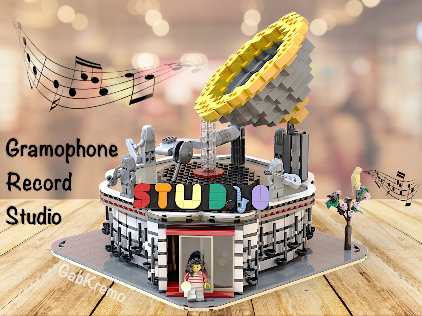 Gramophone Recording Studio | LEGO® Ideas
