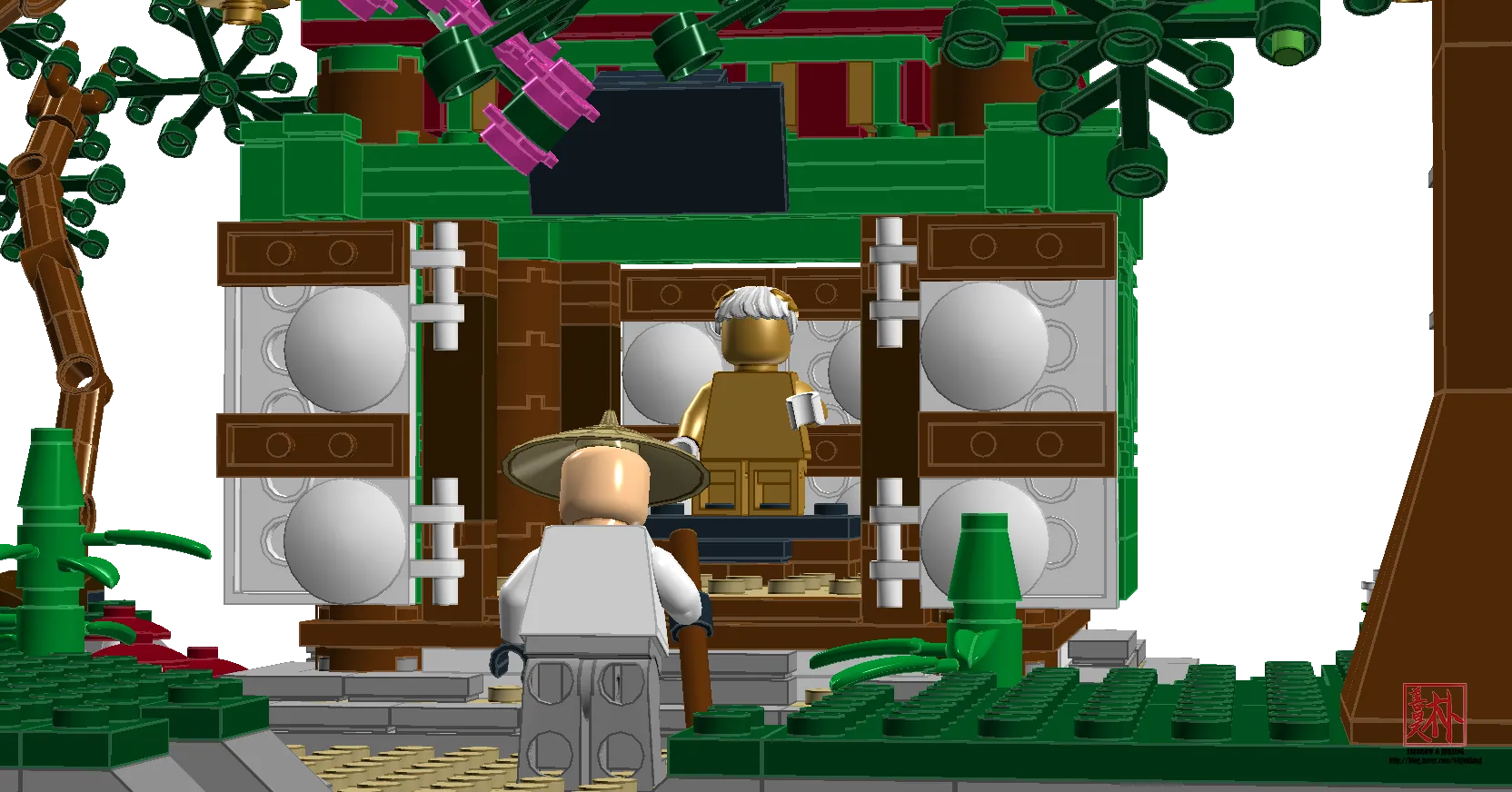 The Small Oriental Temple | LEGO® Ideas