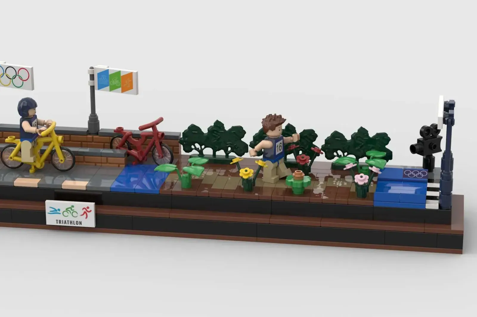 Dioarama Triathlon | LEGO® Ideas