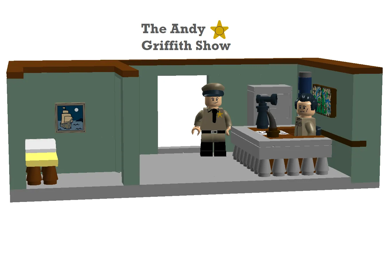 Andy Griffith Sheriff's Office | LEGO® Ideas