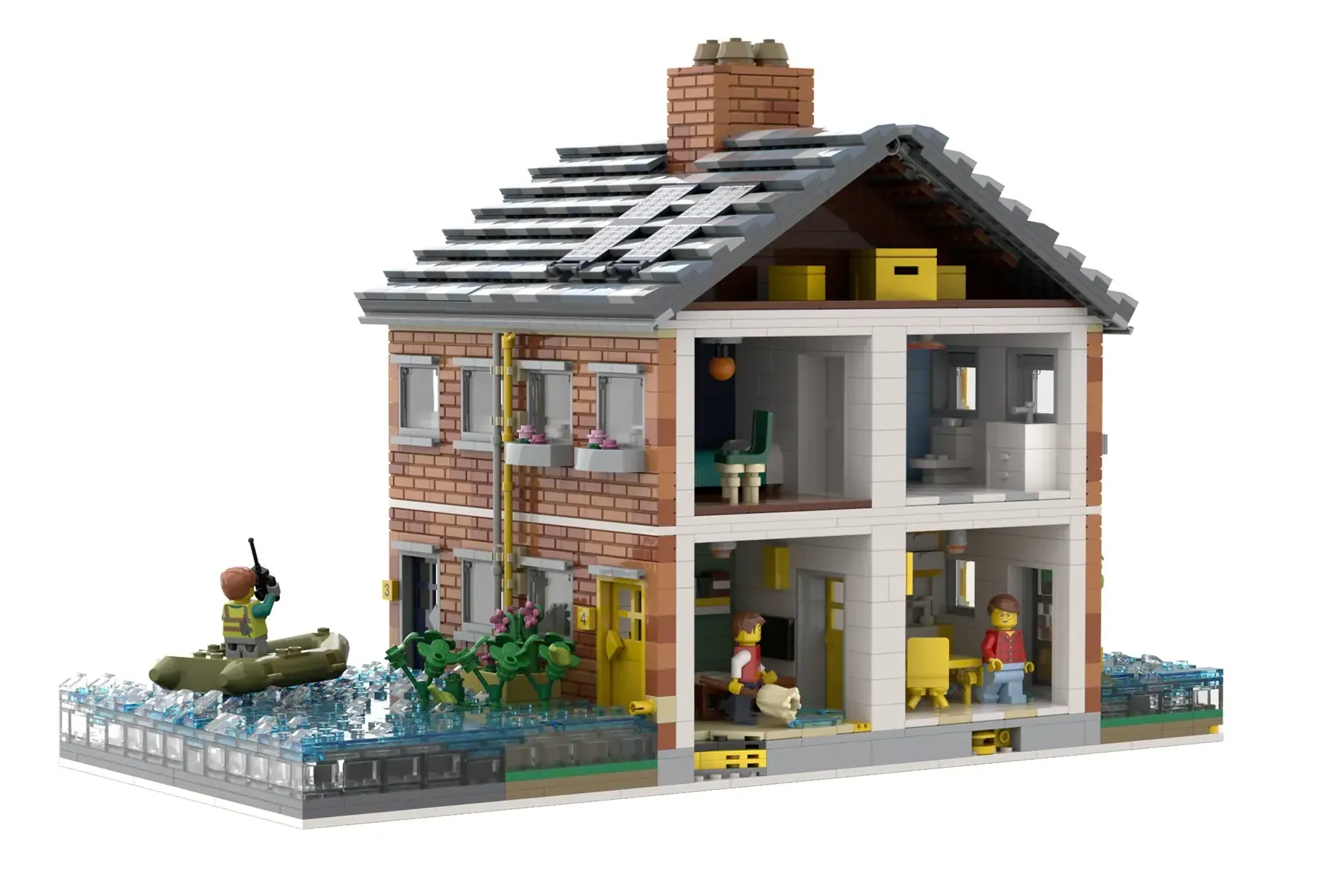 The LEGO Flood House | LEGO® Ideas