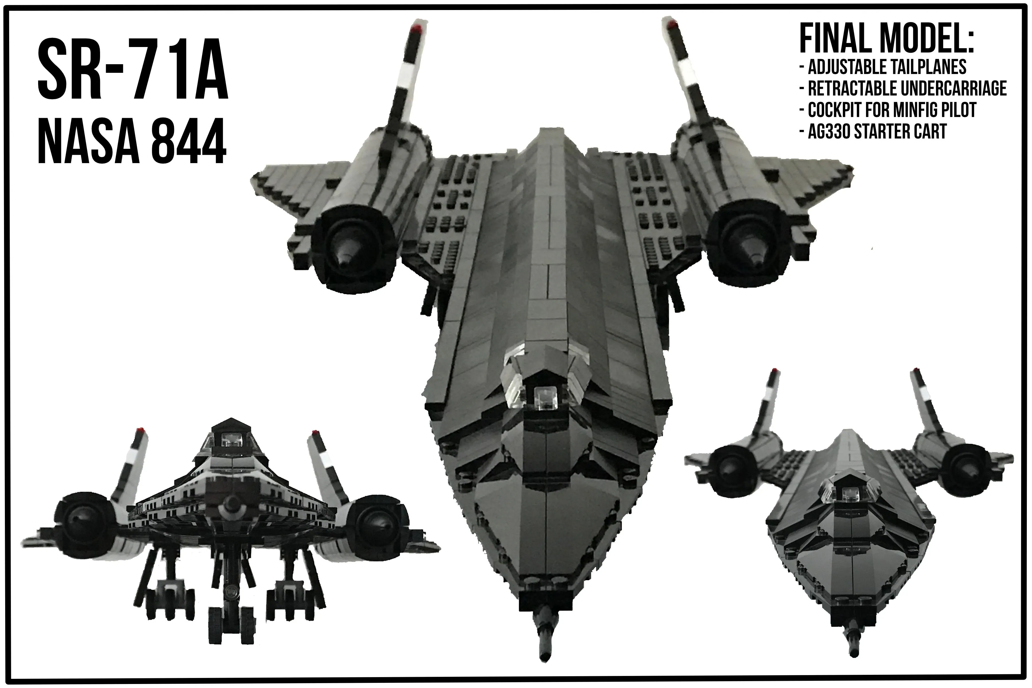 SR-71A The Final Flight | LEGO® Ideas