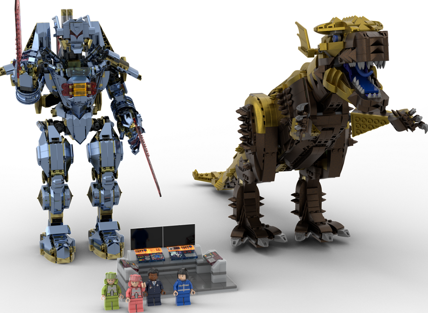 Lego Pacific Rim Sets Shipping: Pacific Rim Series 5 Jaeger Action