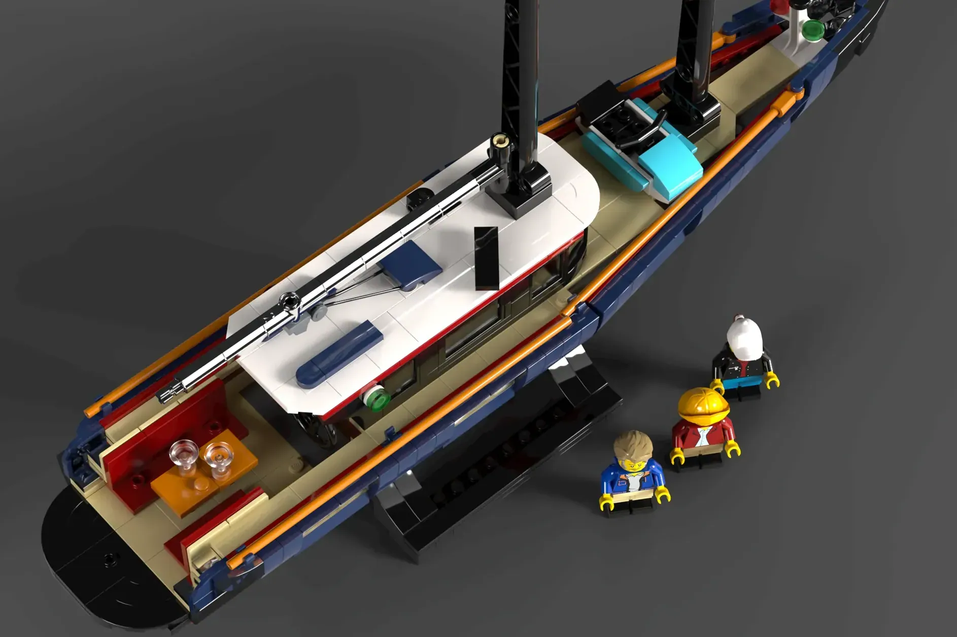 The Ultimate Sailboat Yacht | LEGO® Ideas