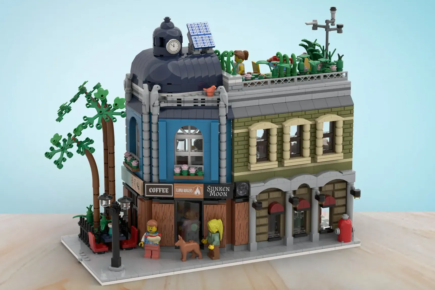 Urban Indoor Street Restaurant | LEGO® Ideas