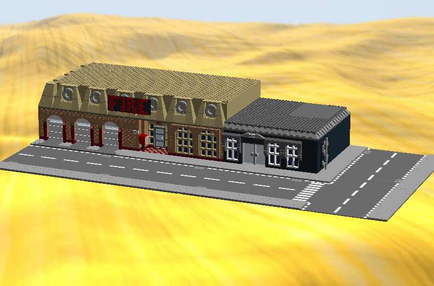 Fire Station Minecraft