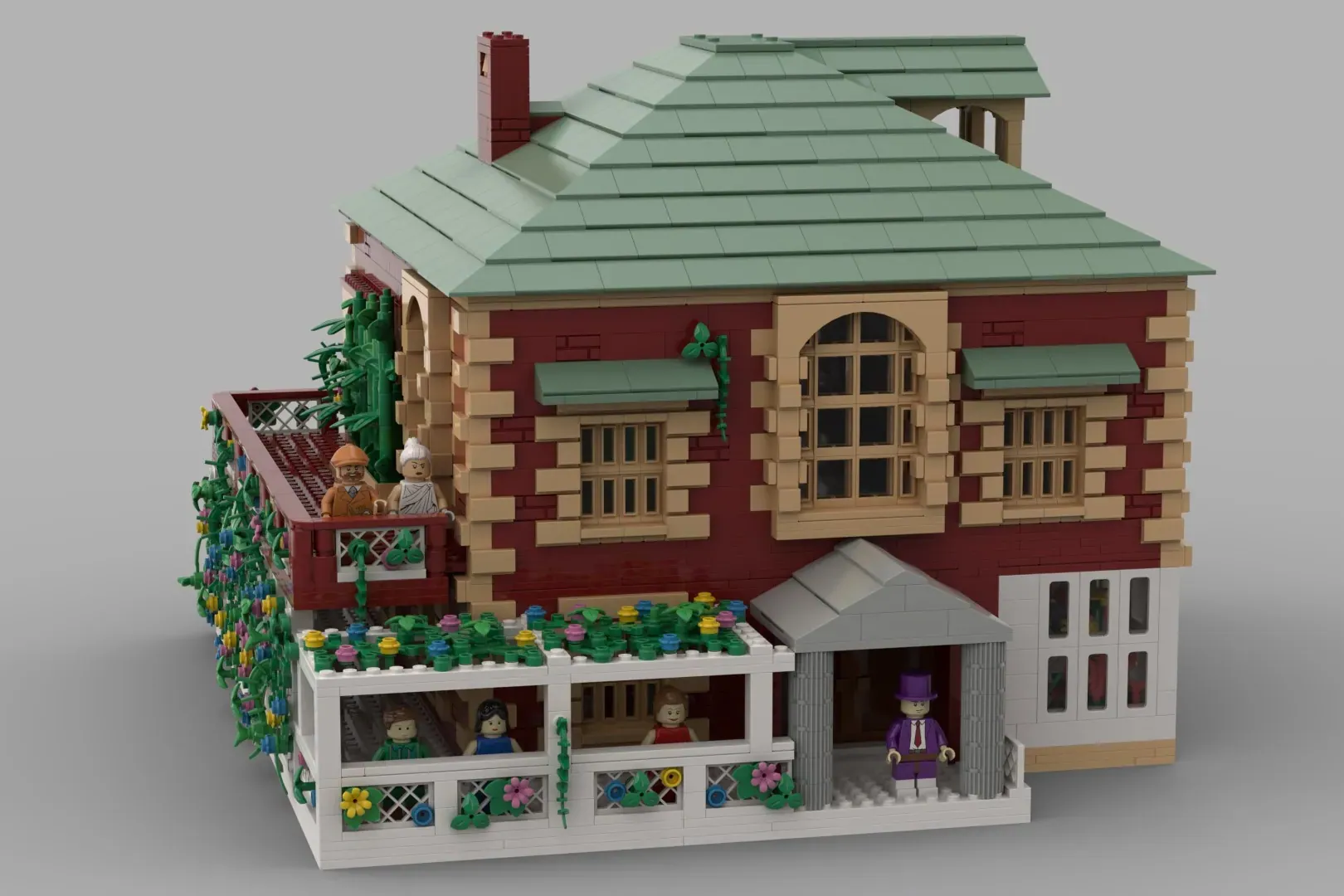 The Playable Mansion of Cluedo (Or Clue) | LEGO® Ideas