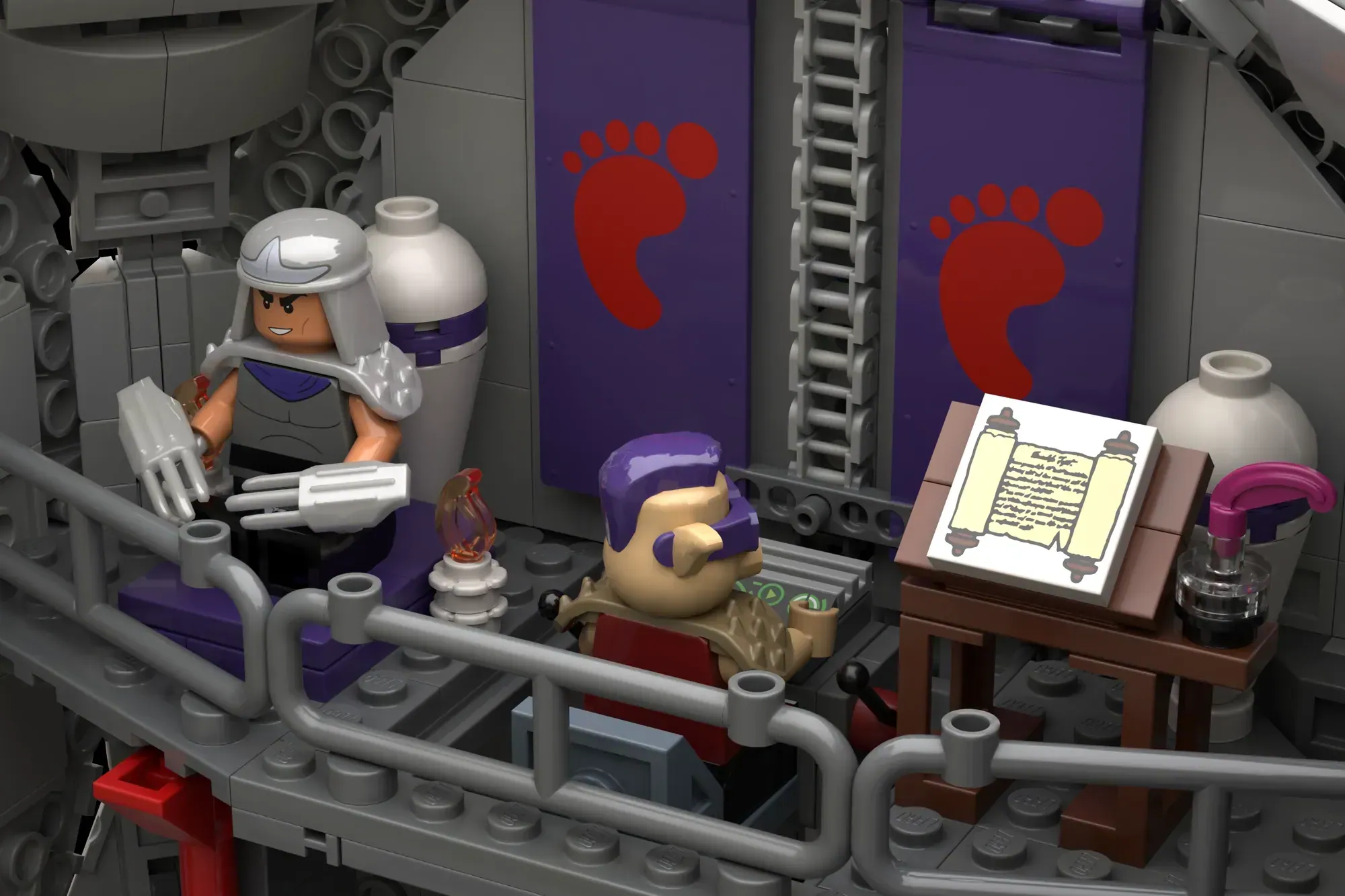 Teenage Mutant Ninja Turtles vs. The Technodrome | LEGO® Ideas