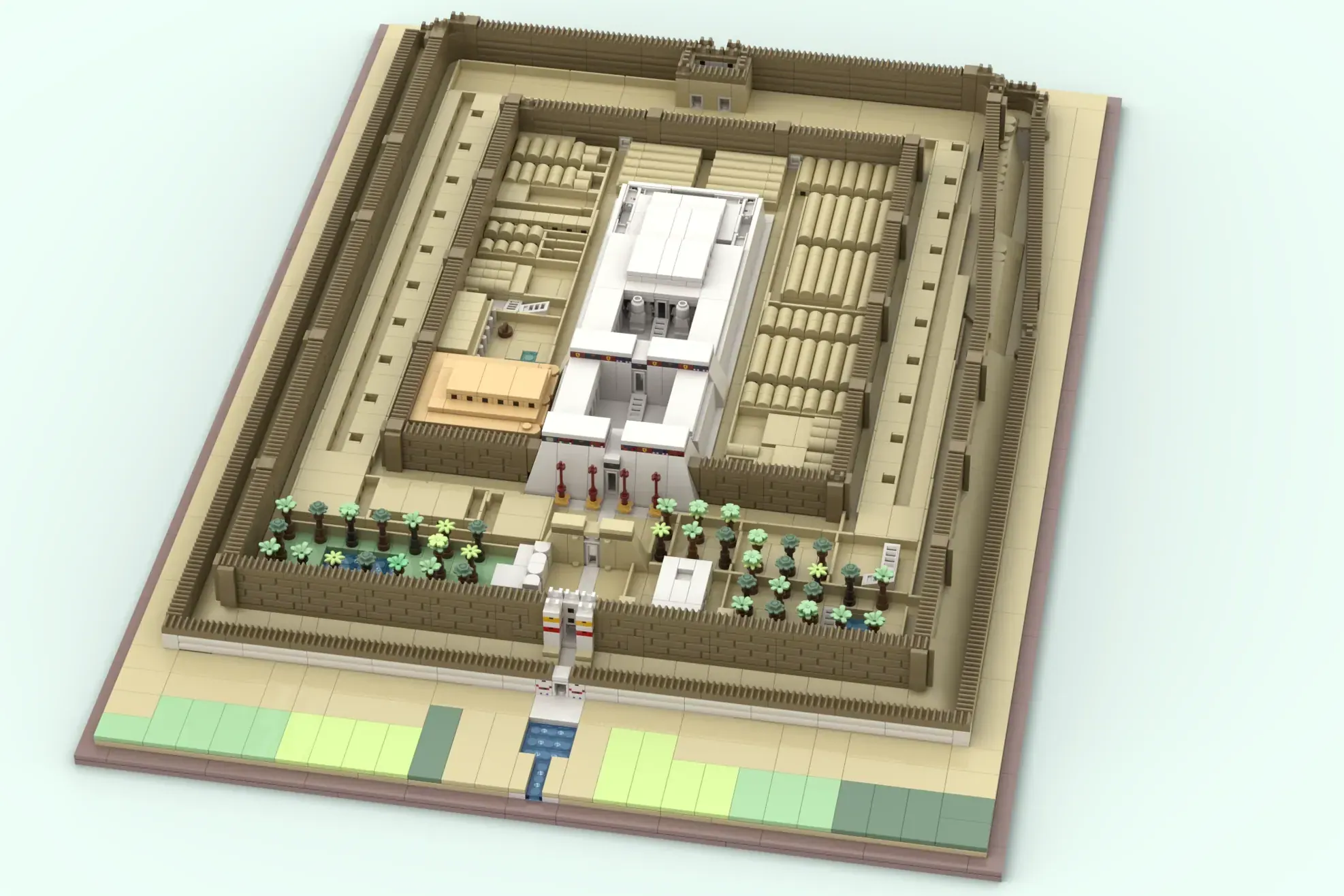 Medinet Habu: Mortuary Temple of Ramesses III | LEGO® Ideas